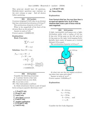 PHY 301 HW 1 Problems 17 Problem Questions On Space Time Mass And
