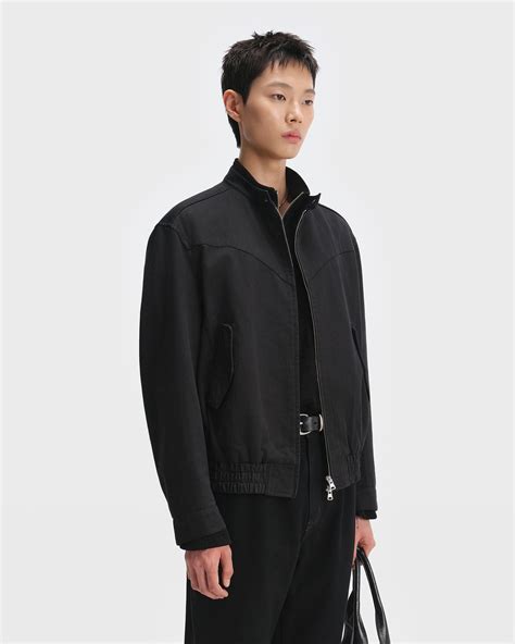 세리프 해링턴 자켓 블랙 감도 깊은 취향 셀렉트샵 29cm