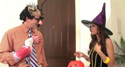 Bewitching Witch With Big Boobs Gives Her Lover A Great Blowjob