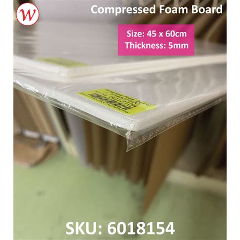 Weststar The Art Shop Buy Compress Foam Board 45 60cm A2