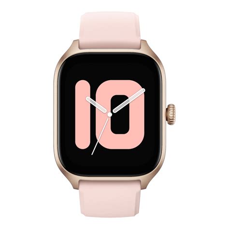 Amazfit Smartwatch A2168 GTS4 Rosebud Pink Online at Best Price | Smart ...
