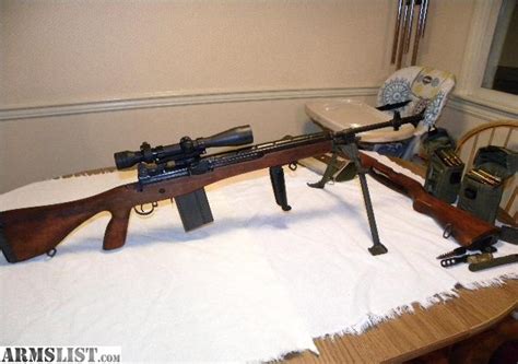 Armslist For Sale Usgi Sniper Rifle M14 W M 118nm Ar Tel 3x9 Sniper