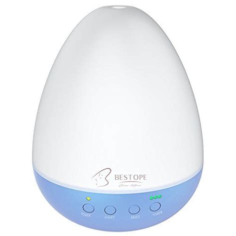 Bestope Essential Oil Diffuser 350ml Portable Ultrasonic Diffusers Cool Mist Aroma Humidifier