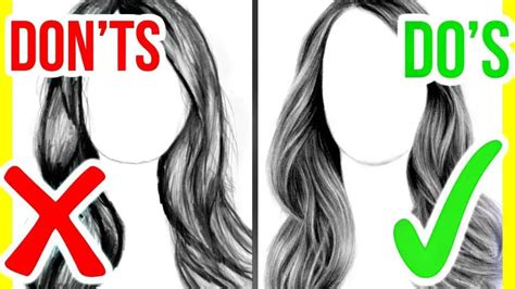 How To Draw KINKY CURLY Hair Textures 4a 4b 4c Christina Lorre PaintingTube