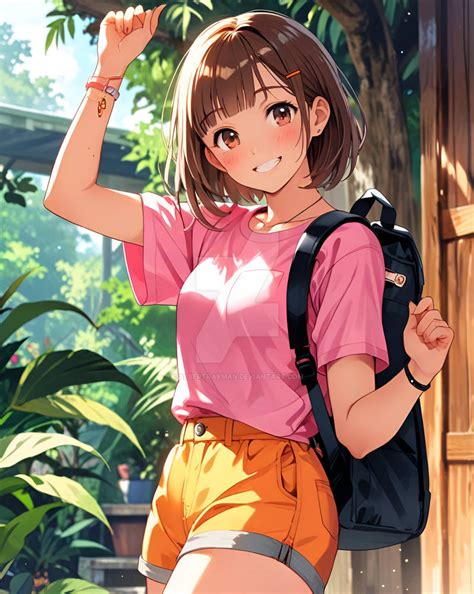 Dora The Explorer Anime Style 9 By Albertrayman On Deviantart