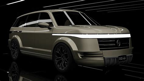 Revo Zero Energy Is A Hydrogen Minivan With Four Sliding Doors And A
