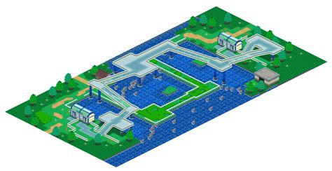 Route 110 In NDS With ORAS Graphics Isometric View R PokemonROMhacks