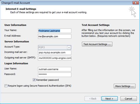 How Do I Set Up Outbound SMTP On Microsoft Outlook 2007