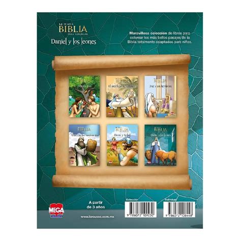 Mi Primera Biblia Para Colorear Daniel Y Los Leones Larousse Equipo