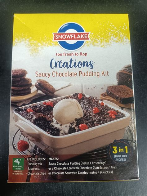 Snowflake Creations Saucy Chocolate Pudding 400g Boerewors Nz