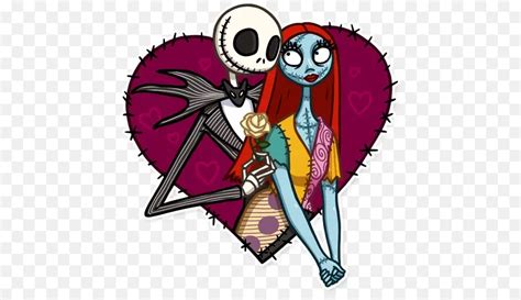 Halloween Themed Jack Skellington Sticker Clipart Vector Halloween