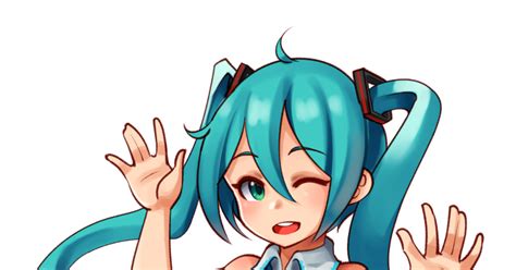 初音ミク 밐 Ajidot 아지돋のイラスト Pixiv