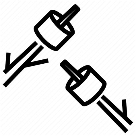 Bonfire Marshmallow Icon