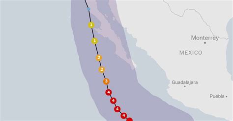 Post Tropical Storm Hilary Maps Tracking Storms Path And Rainfall Totals The New York Times