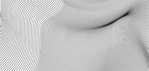 Minimal Lines Abstract Futuristic Tech Background Seamless Striped Pattern Vector Background