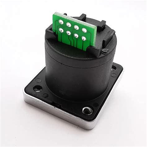 Rj45 с разъемом печатной платы Rj45 водонепроницаемый адаптер Ip65 67 опоры для женской