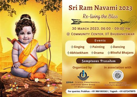 Ram Navami 2023 Celebration Bhaktivedanta Institute