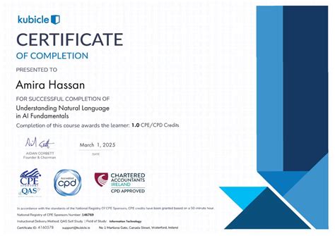 Just Completed Ai Fundamentals Course Amira Hassan