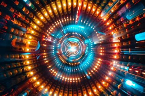 dynamic abstract light patterns featured in a beautiful colorful