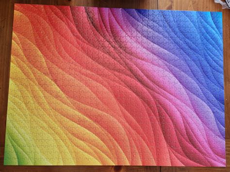 Buffalo Vivid Color Challenge 1000 Pieces Anyone Else Think