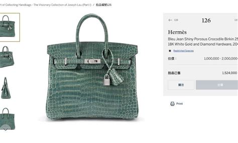 大劉拍賣愛馬仕手袋破2500萬！多年vvip、甘比獲hermes獨家製企鵝袋