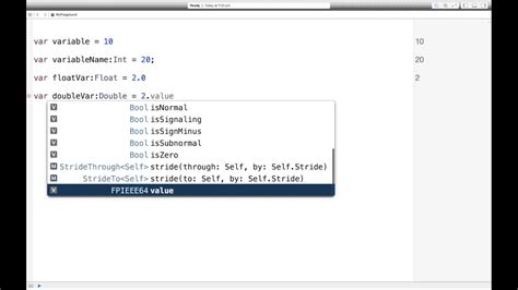 Swift Declaring Variables And Constants Youtube