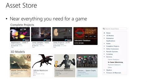 Creating Great Unity Games For Windows 10 Part 1 Ppt