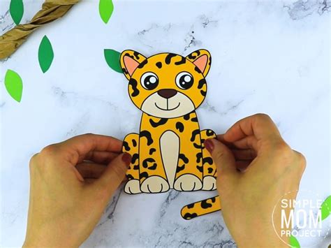 Free Printable Leopard Craft Template Simple Mom Project