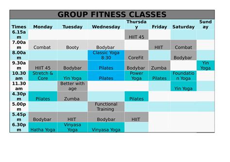 All Classes 5