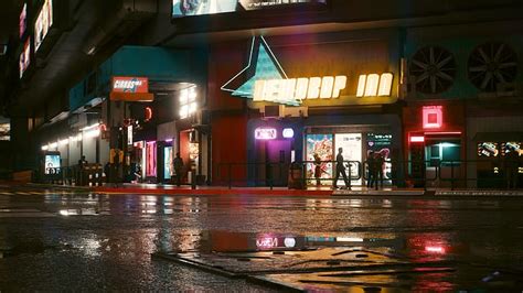 Hd Wallpaper Cyberpunk Video Games Nvidia Rtx Path Tracing