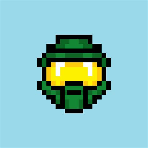 Pixilart Master Chief By Lovewomanrahh