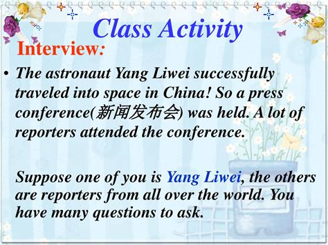 M2 U3 Amazing People Project Interviewing An Expert Welcome Ppt Download