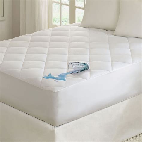 Quiet Nights Quilted Waterproof Mattress Pad From Madison Park