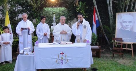 LAICOS ORIONITAS EN MOVIMIENTO DON FLAVIO PELOSO EN LAMBARÉ PARAGUAY MARZO