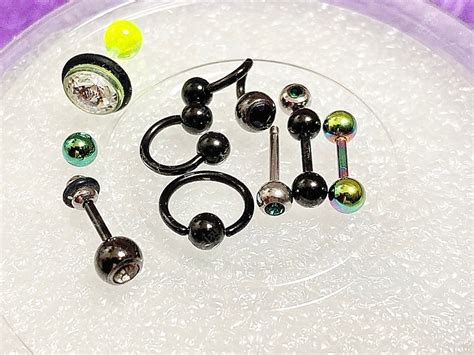 피어싱 천원 두께 12mm 16mm 사선 확장 터널 반지귀걸이 중고나라