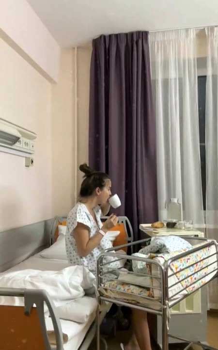 Александра Гозиас стала мамой в третий раз