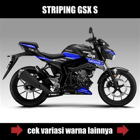 Jual STRIPING GSX S 150 STIKER MOTOR SUZUKI GSX S 150 DECAL STICKER