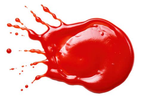Ketchup Splatter Clip Art