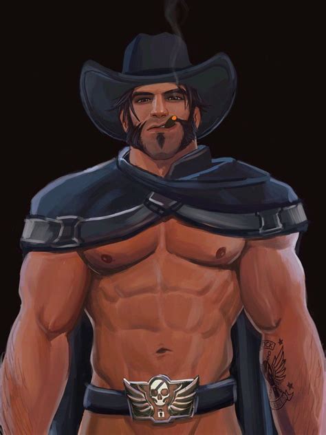 McCree By IBlokes On DeviantArt Anime Guys Shirtless Mccree
