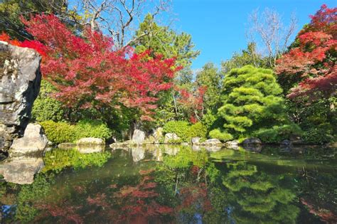 京都京都御所の裏鬼門を守る方位の神様城南宮参拝の写真平安の庭