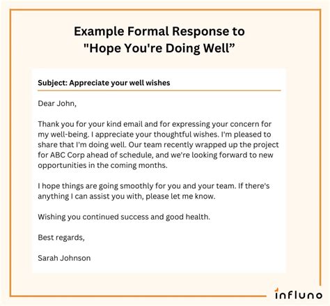 Hope Youre Doing Well” Email Reply Best Ways To Respond