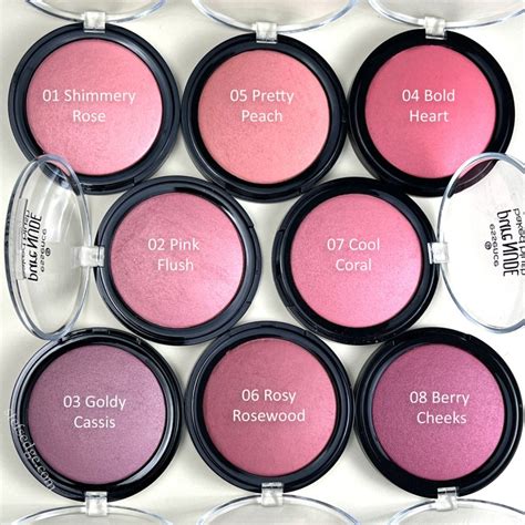 Essence Pure Nude Baked Blush Swatches Stefs Edge