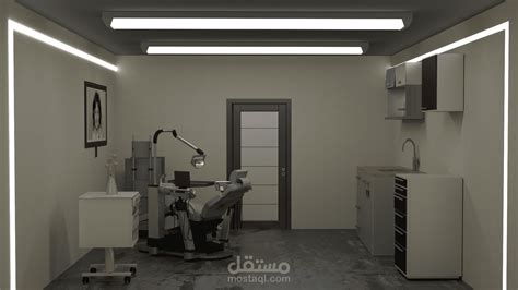 نموذج ثلاثي الأبعاد لعيادة طبيب الأسنان مستقل