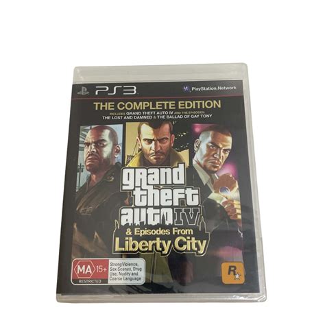 Grand Theft Auto Iv Complete Edition Factory Sealed Copy