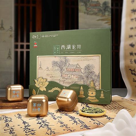 西湖牌 明前 特級 西湖龍井 150g 春茶 三潭印月禮盒 送禮裝 綠茶 2024新茶 蝦皮購物