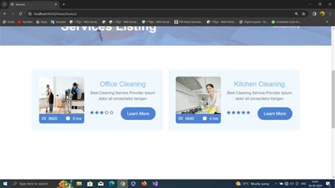 Cleaning Services App Project In C Net With Source Code And Report Download Kashipara