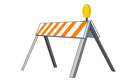 Roadblock Clipart Free Download On Clipartmag