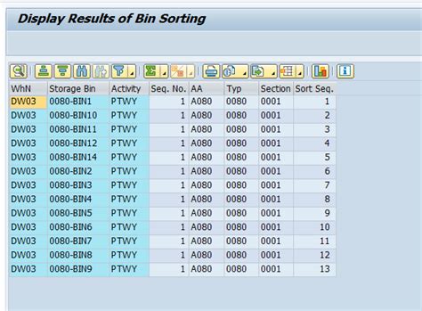 Error No Bin Search Possible Storage Types Secti SAP Community