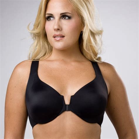 Professional Front Button Plus Size Bra Leugth Ultra Thin Comfortable