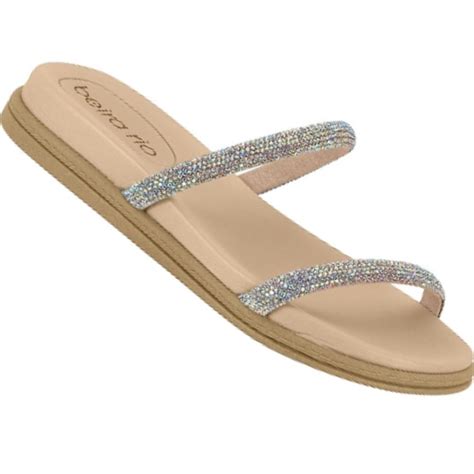 Chinelo Papete Beira Rio 8488 105 Feminino Calcados Santa Rita